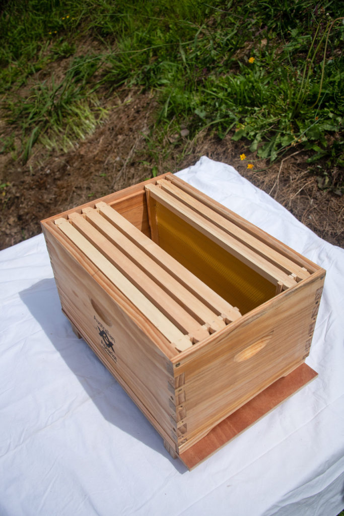 Beehive - 8 frame | 1 Brood Box ASSEMBLED (Wax Dipped)