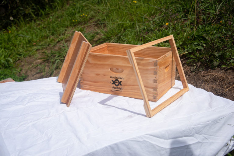 10 frame 2 Beehive Boxes ASSEMBLED (Wax Dipped)