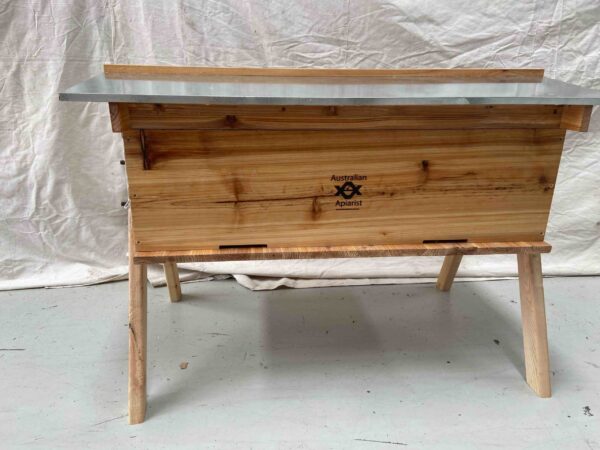 Beehive Long Langstroth UNASSEMBLED Wax Dipped 28 Frames Wide