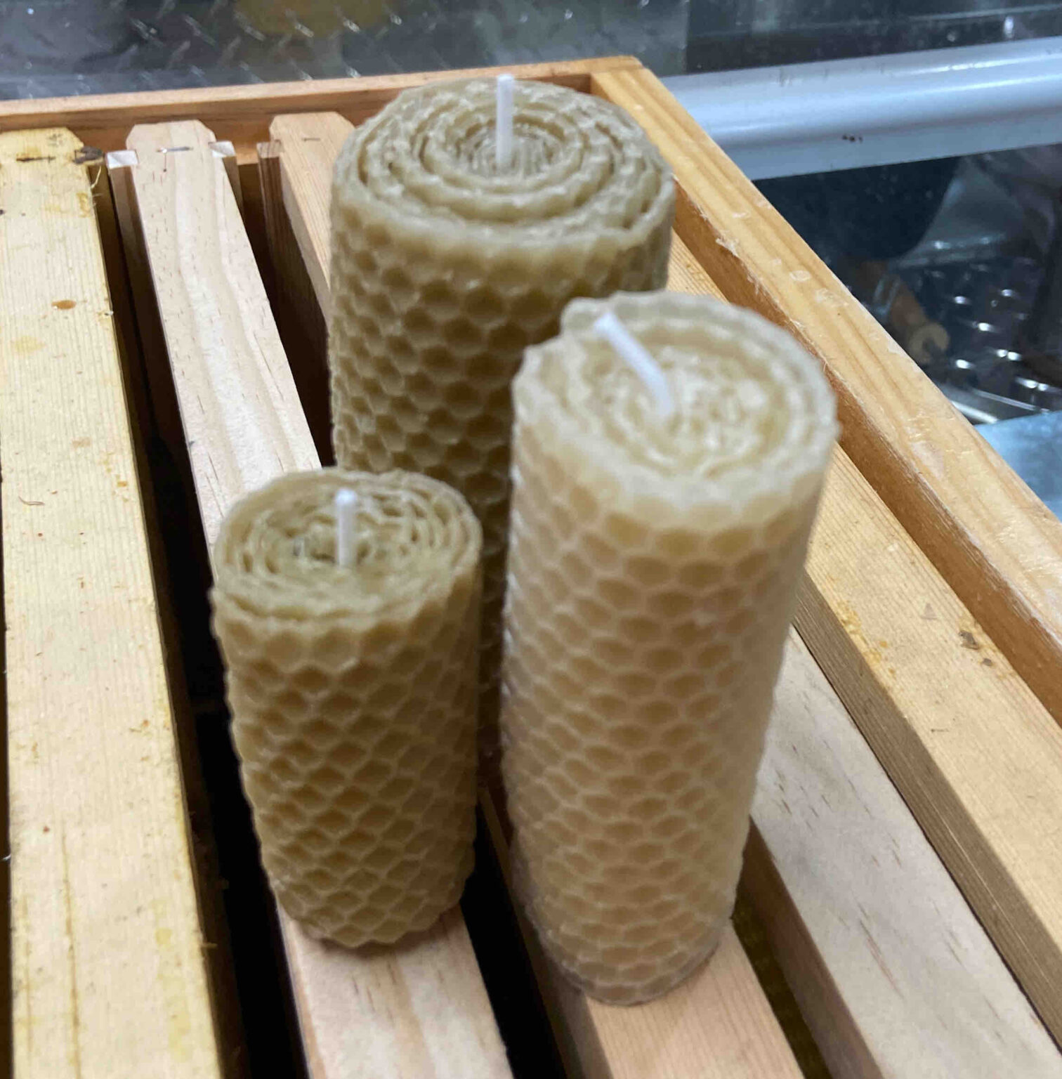 Hand rolled 100% Pure Beeswax Candles - Australian Bee Supplies