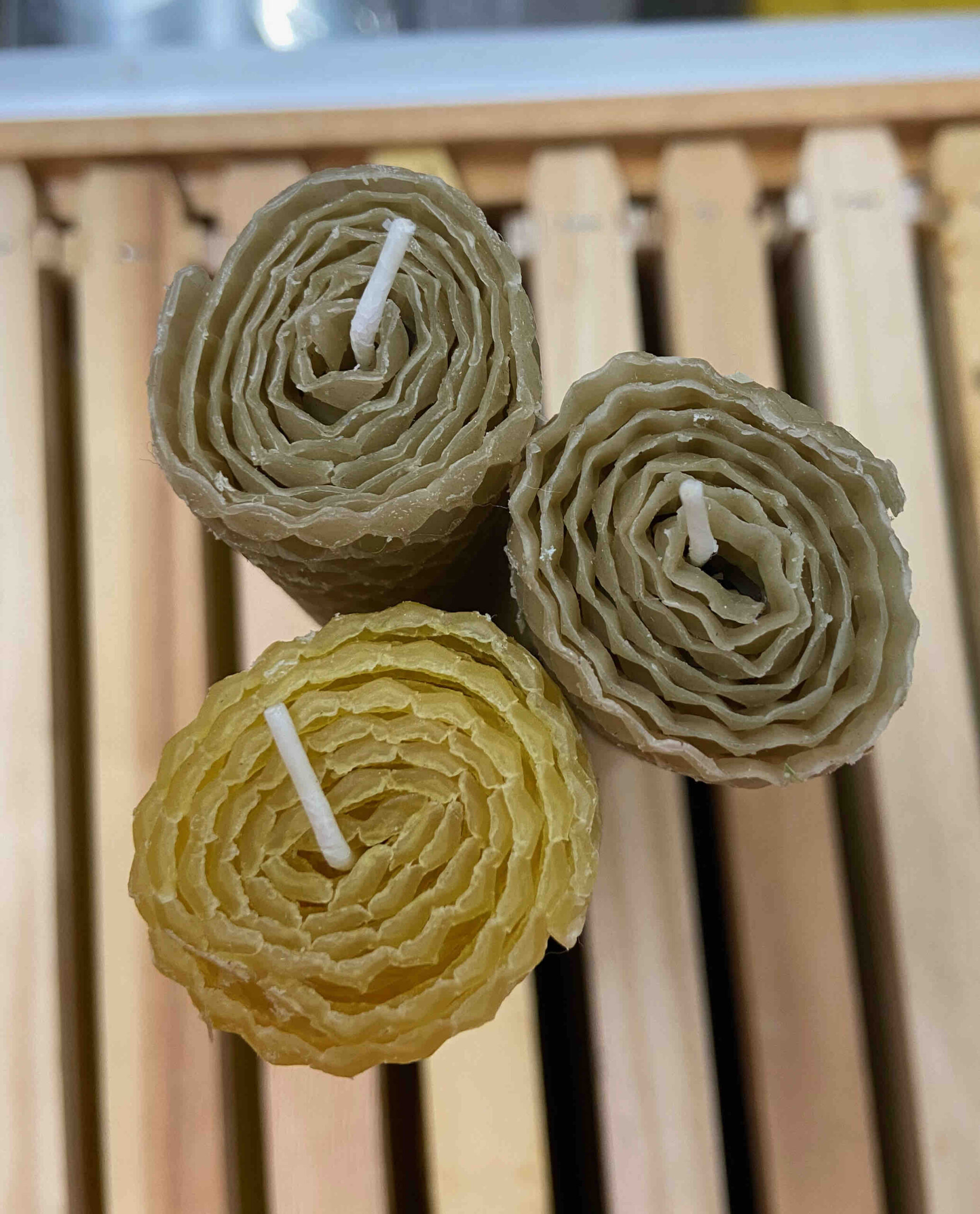 Hand rolled 100% Pure Beeswax Candles - Australian Bee Supplies